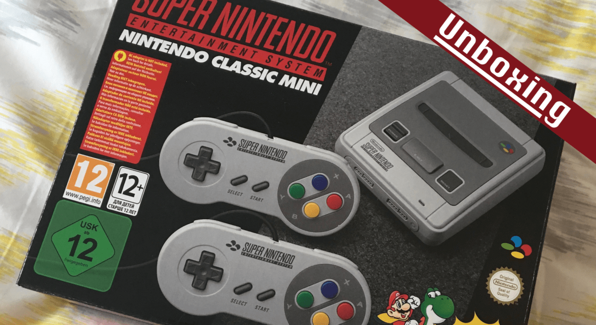 Nintendo Mini Super NES – Unboxing | Rouroune